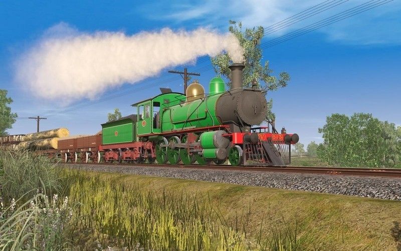 Trainz Plus: Victorian Railways V Class 2 Tone Green official ...