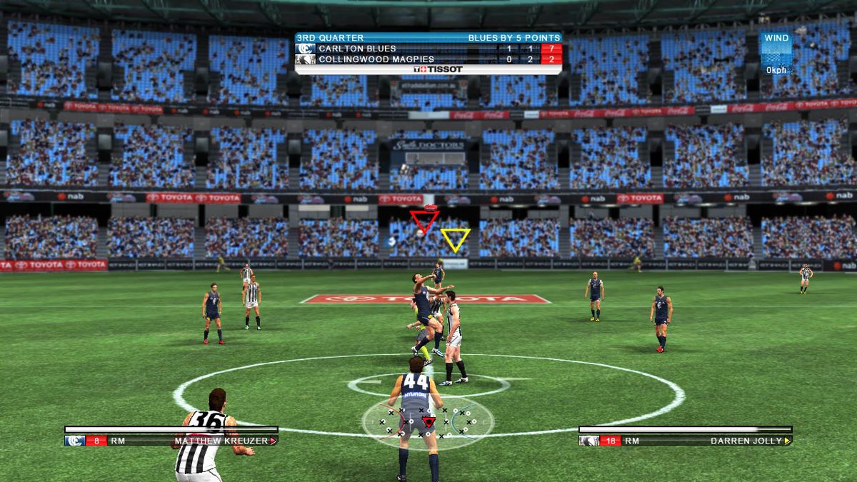 AFL Live 2 official promotional image - MobyGames