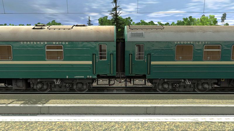 Trainz 2022: RZD-UZ-RIC Wagons official promotional image - MobyGames