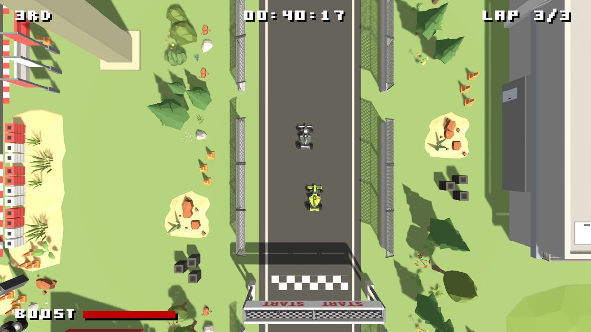 Formula Bit Racing official promotional image - MobyGames