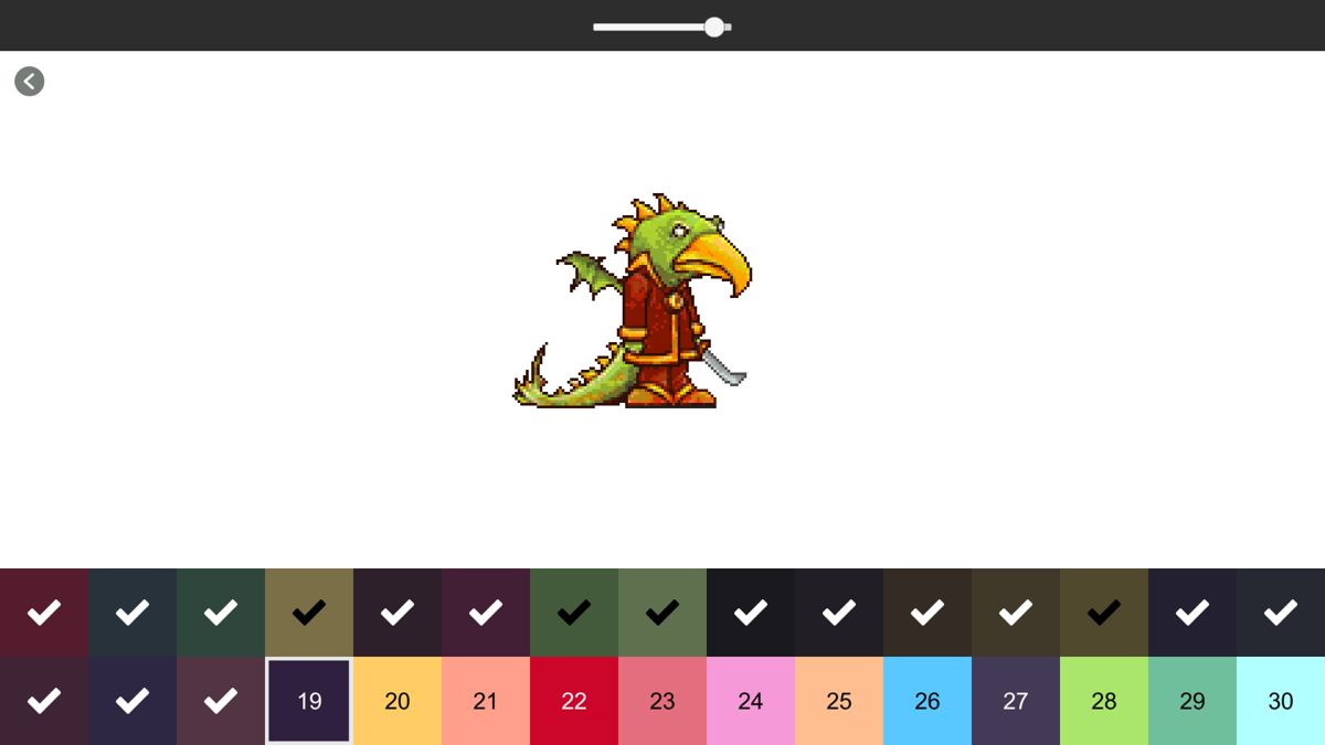 Retro-Pixel Color Palette: Color by Number official promotional image ...