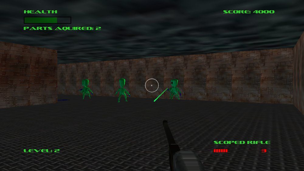 Alien Hunter official promotional image - MobyGames