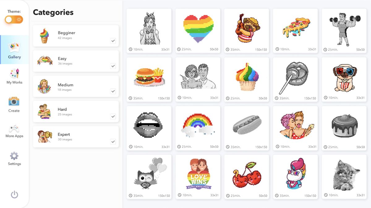 LGBT: Color by Number for Adults official promotional image - MobyGames