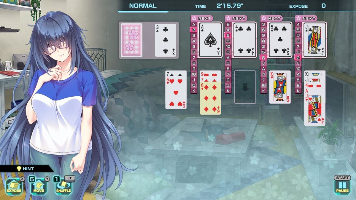 Pretty Girls Four Kings Solitaire official promotional image - MobyGames