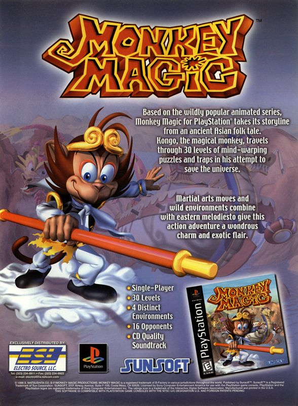 Monkey Magic official promotional image - MobyGames