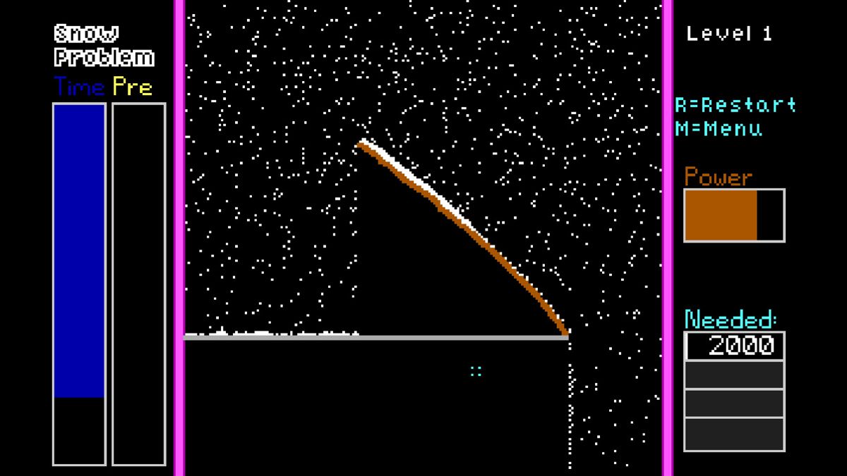 Snow Problem official promotional image - MobyGames