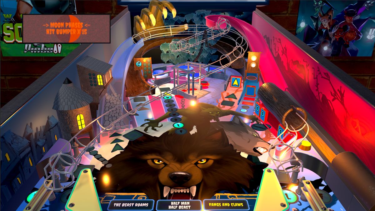 Werewolf Pinball official promotional image - MobyGames