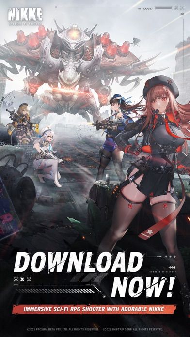 Goddess of Victory: Nikke official promotional image - MobyGames