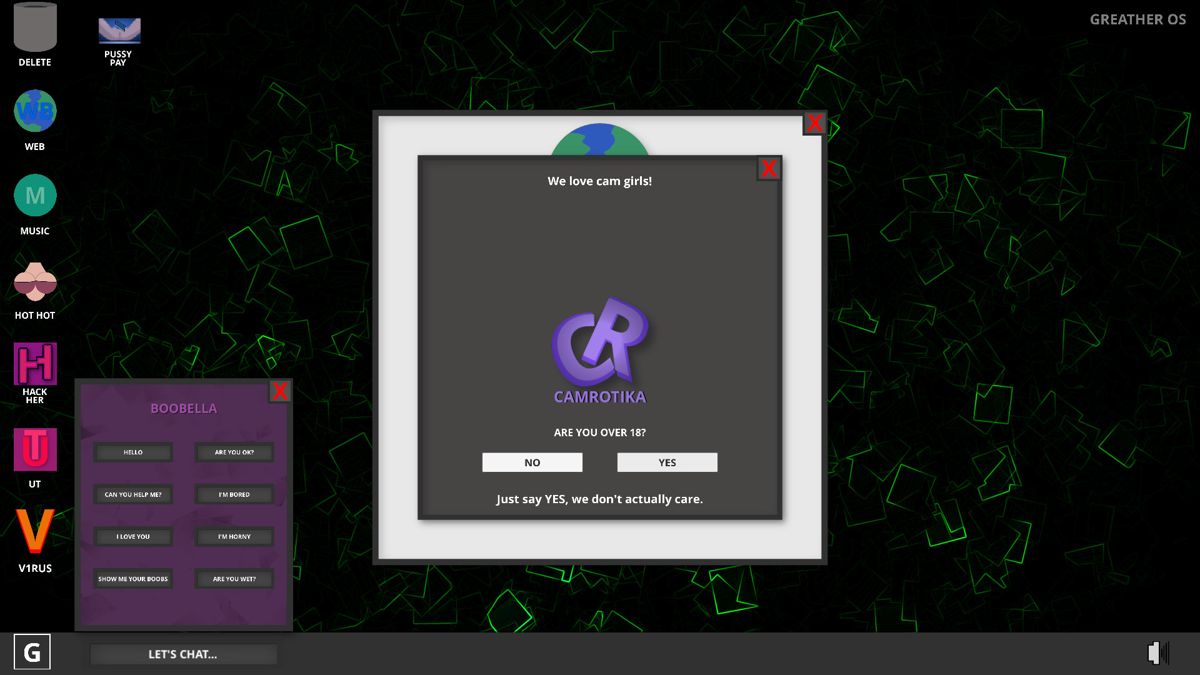 Hentai Hack-Her official promotional image - MobyGames