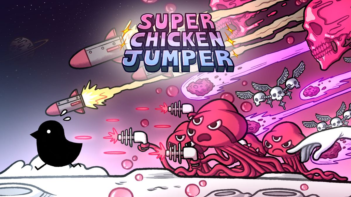 Super Chicken Jumper official promotional image - MobyGames