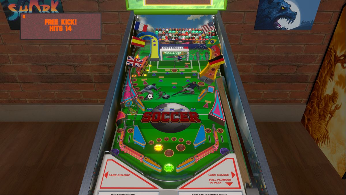 World Soccer Pinball official promotional image - MobyGames