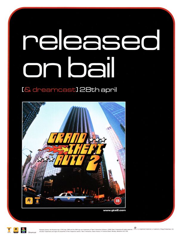 Grand Theft Auto 2 official promotional image - MobyGames