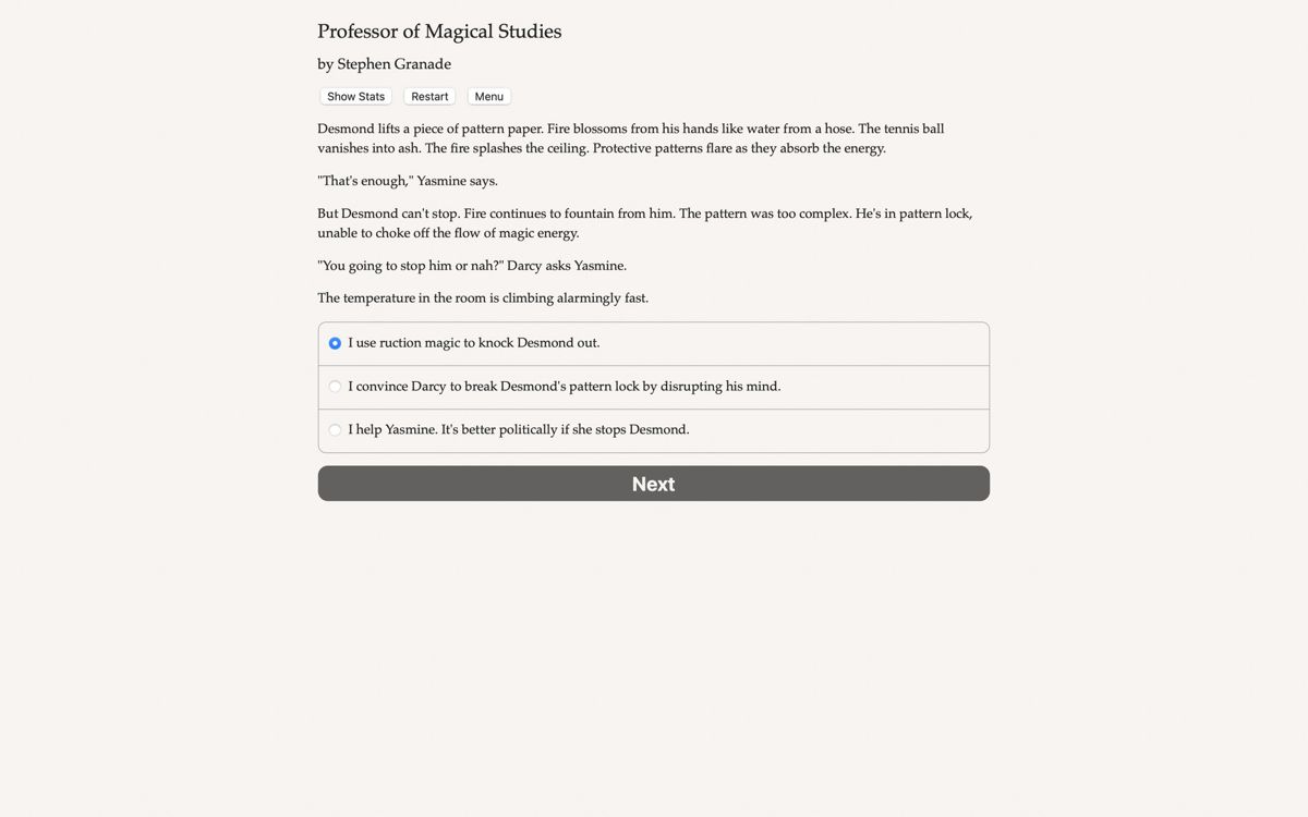 Professor of Magical Studies official promotional image - MobyGames