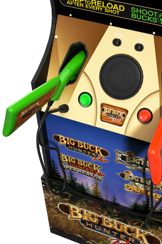 Arcade1Up: Big Buck Hunter Pro Arcade Machine official promotional ...