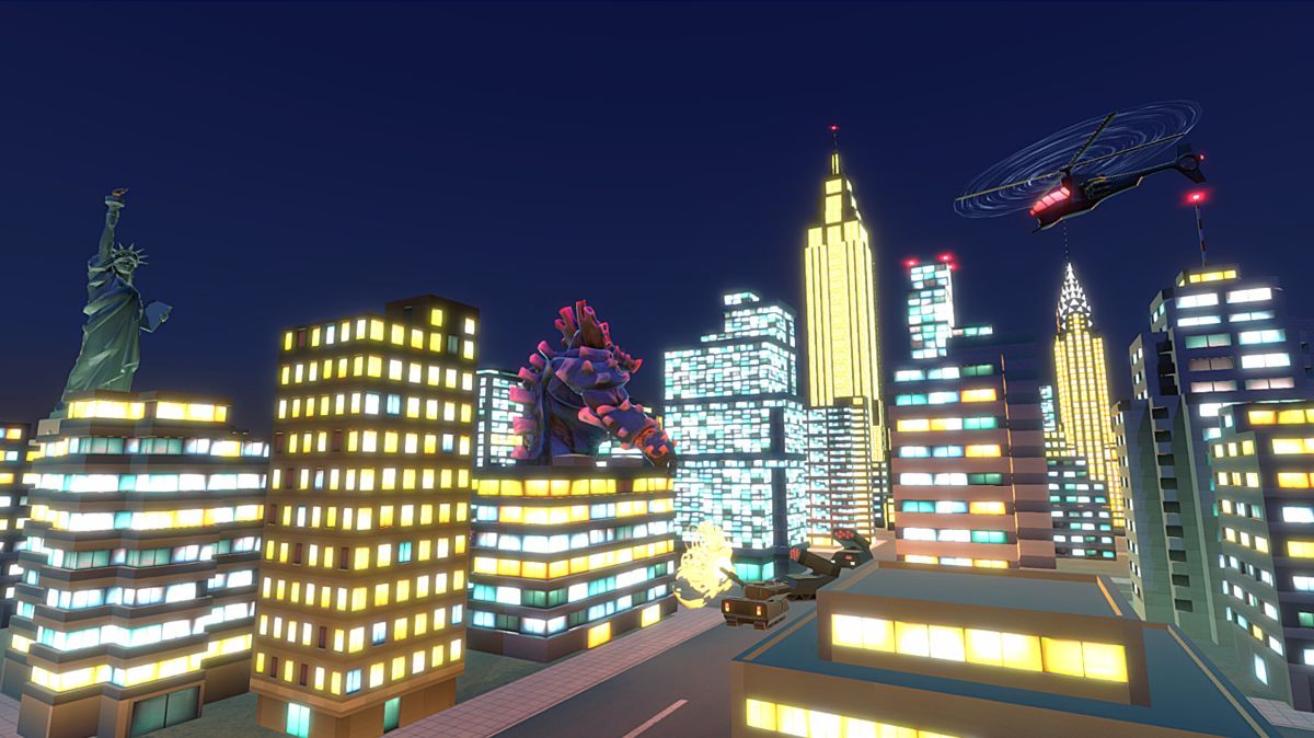 Kaiju Monster VR official promotional image - MobyGames