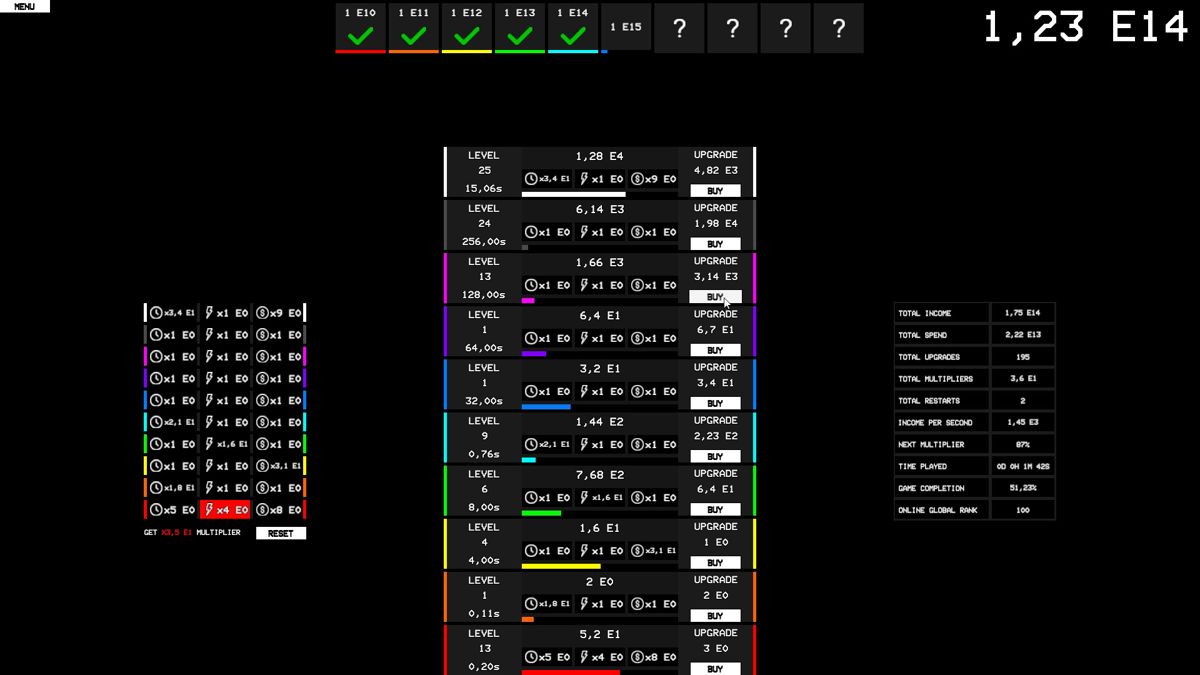 Idle Game x100 official promotional image - MobyGames