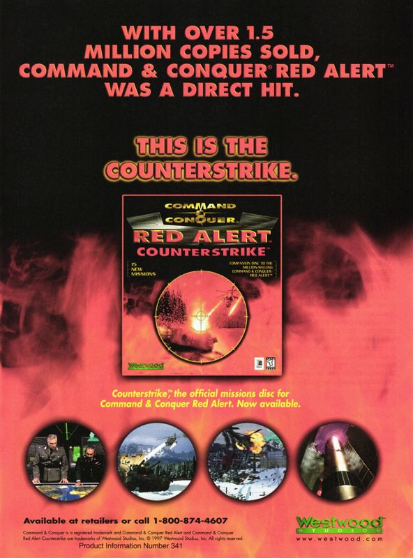 Command & Conquer: Red Alert - Counterstrike official promotional image ...