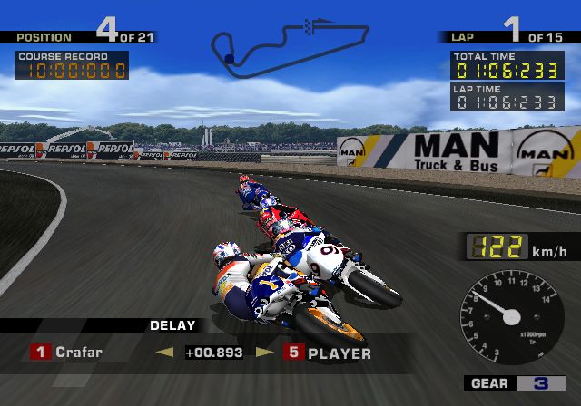 MotoGP official promotional image - MobyGames