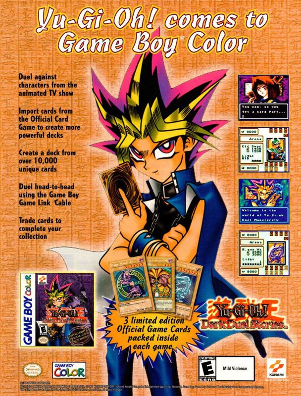 Yu-Gi-Oh!: Dark Duel Stories official promotional image - MobyGames
