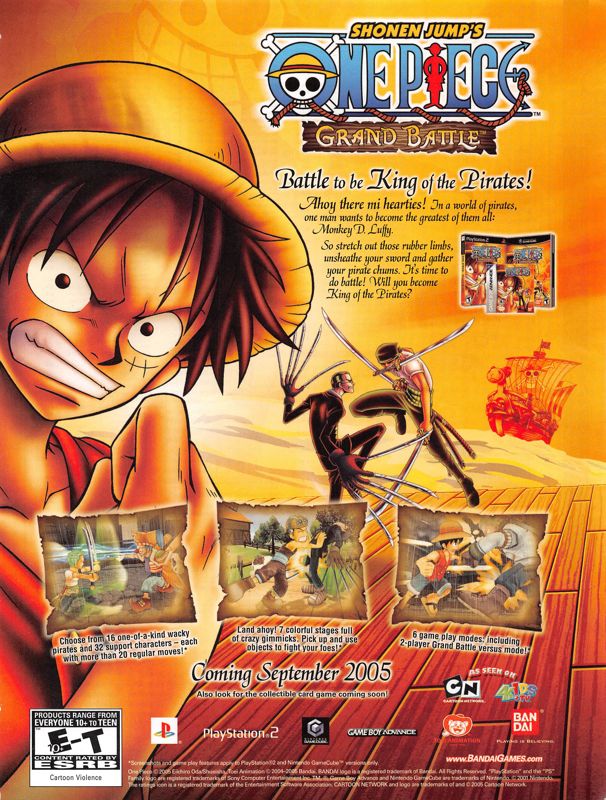 One Piece: Grand Battle official promotional image - MobyGames