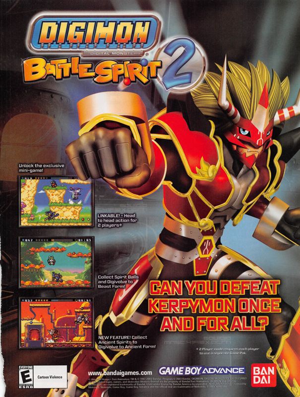 Digimon: Battle Spirit 2 official promotional image - MobyGames