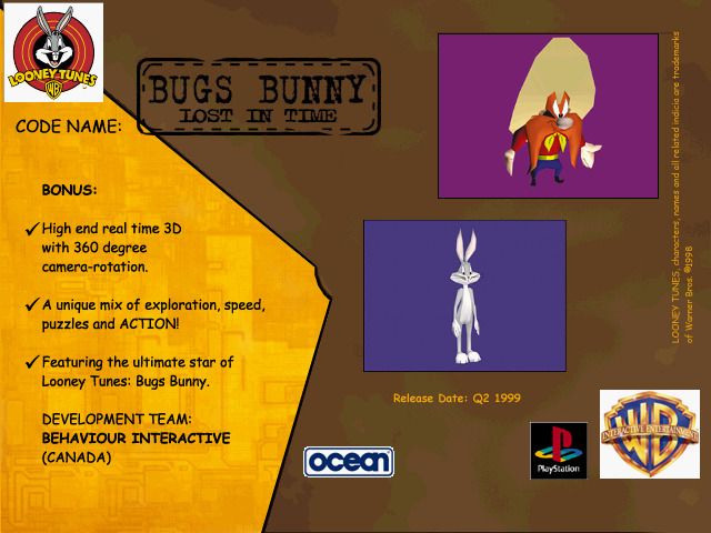 Bugs Bunny: Lost in Time official promotional image - MobyGames