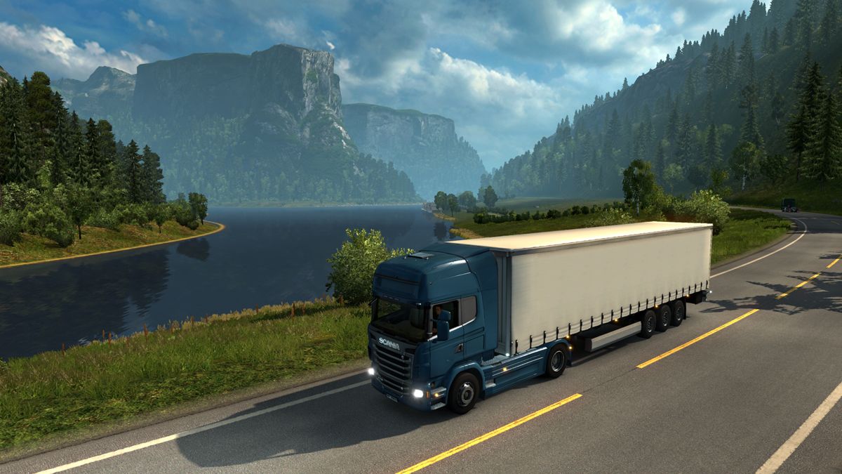 Euro Truck Simulator 2: Scandinavia official promotional image - MobyGames