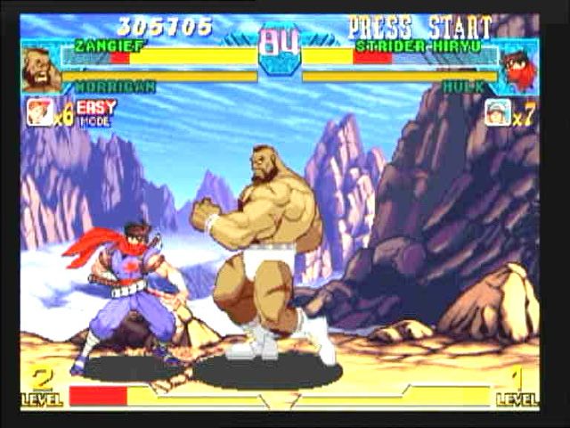 Marvel vs. Capcom: Clash of Super Heroes official promotional image ...