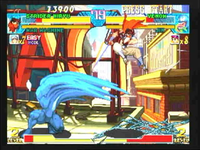 Marvel vs. Capcom: Clash of Super Heroes official promotional image ...