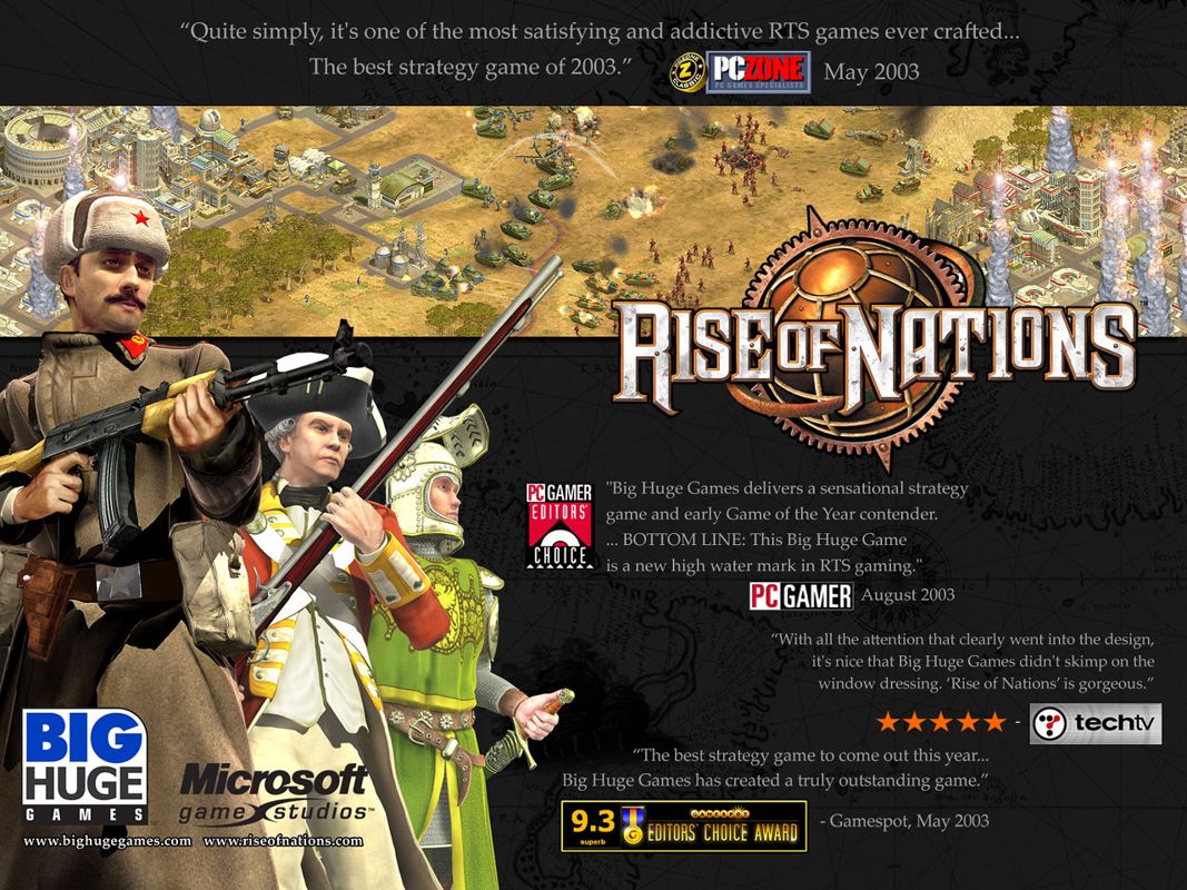 Rise of Nations official promotional image - MobyGames