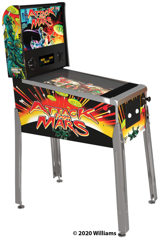 Arcade1Up: Attack from Mars Pinball (2020) - MobyGames