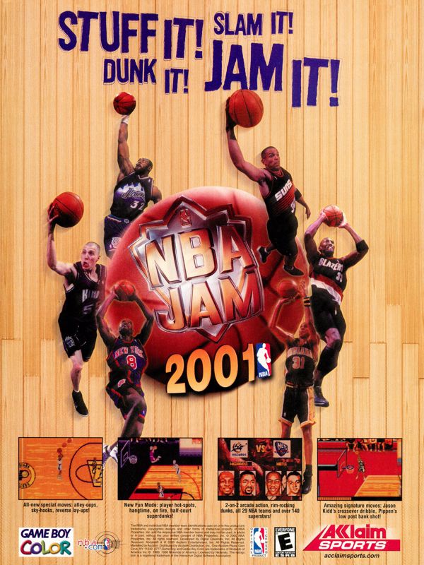NBA Jam 2001 official promotional image - MobyGames