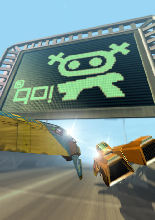 WipEout 3 official promotional image - MobyGames