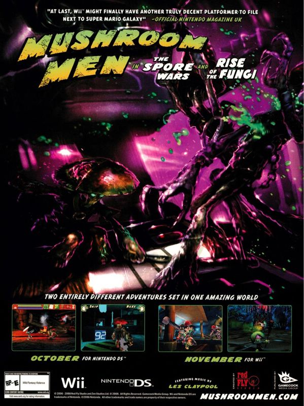 Mushroom Men: The Spore Wars official promotional image - MobyGames