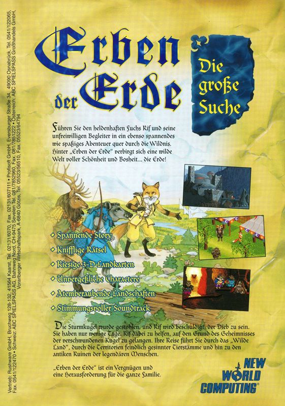 Inherit the Earth: Quest for the Orb official promotional image - MobyGames