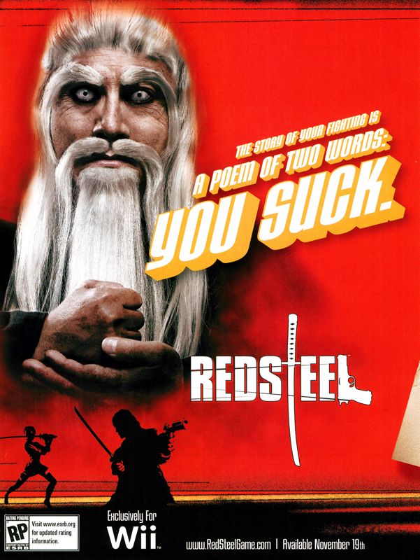 Red Steel official promotional image - MobyGames