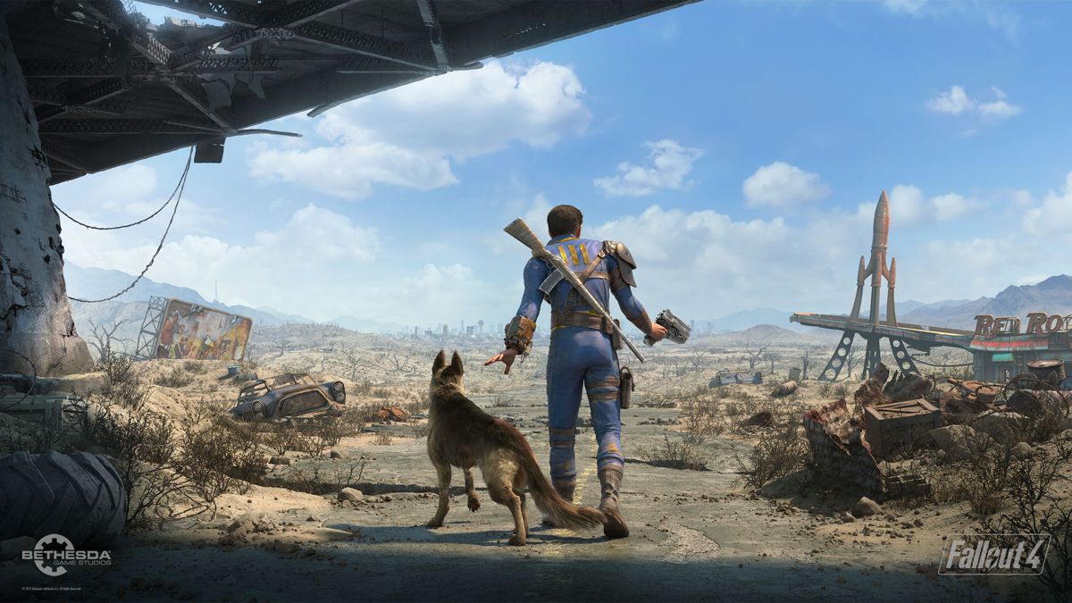 Fallout 4 official promotional image - MobyGames