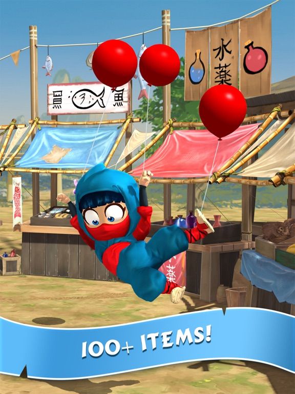 Clumsy Ninja official promotional image - MobyGames