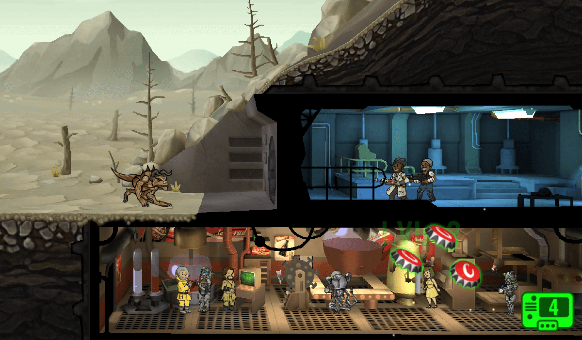 Fallout Shelter official promotional image - MobyGames