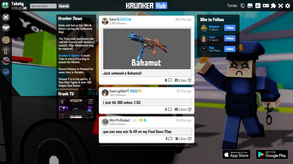 Krunker official promotional image - MobyGames