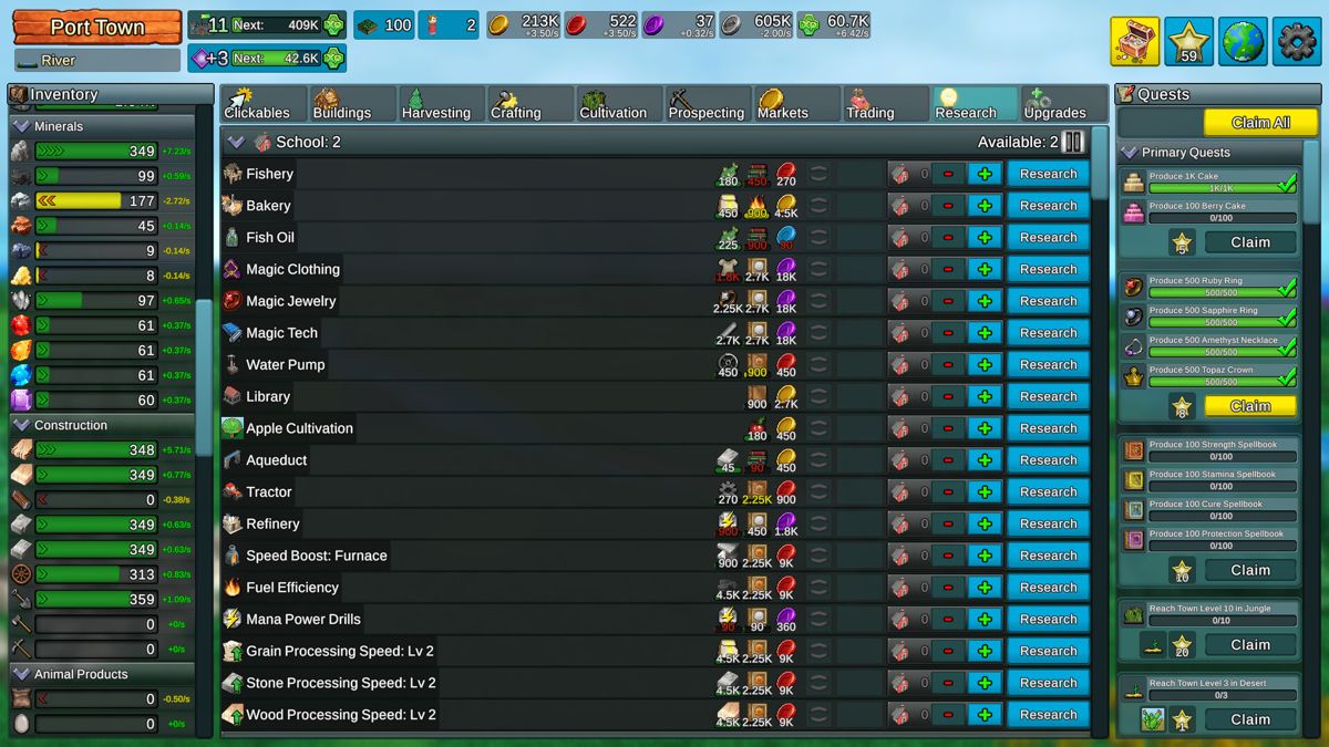 Factory Town Idle official promotional image - MobyGames