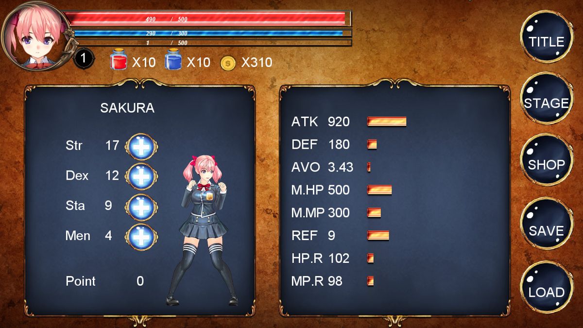 Fighting Girl Sakura-R official promotional image - MobyGames