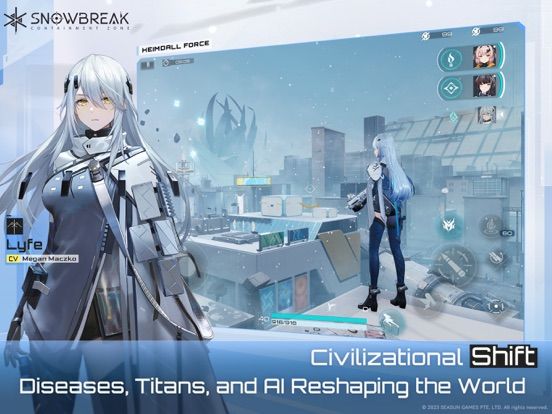 Snowbreak: Containment Zone official promotional image - MobyGames