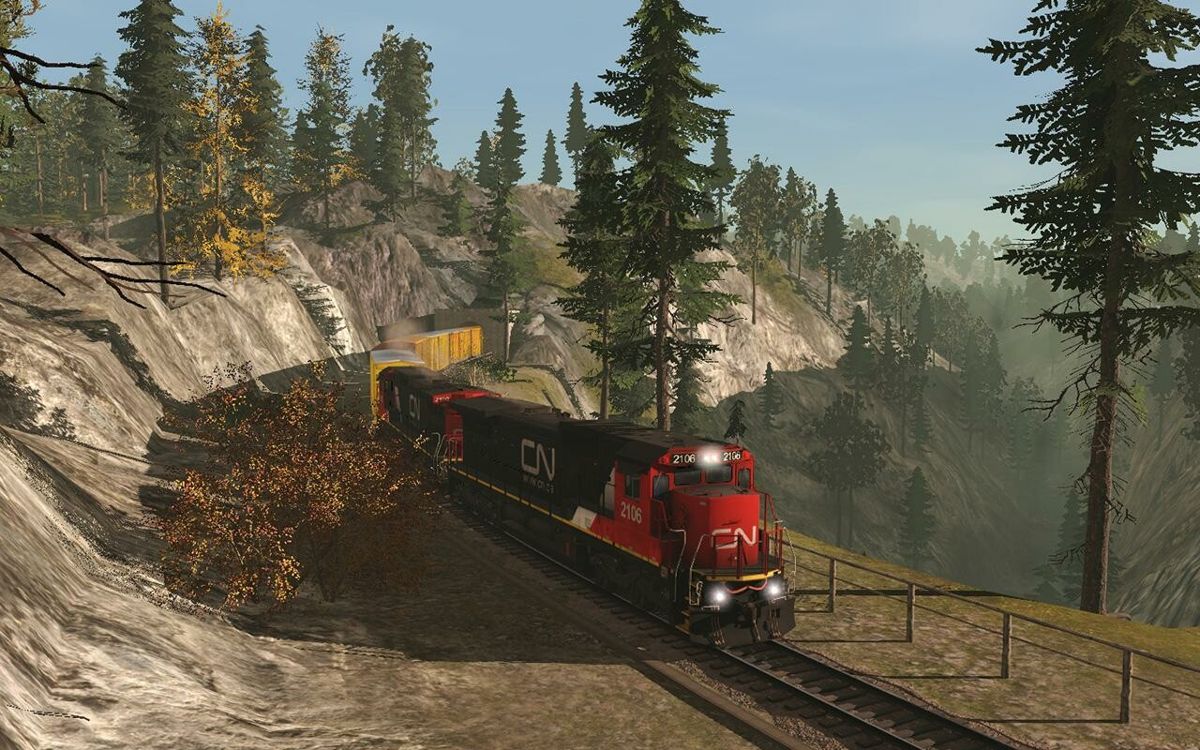 Trainz Plus: Pro Train - Elk Canyon official promotional image - MobyGames