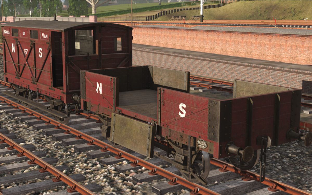 Trainz Railroad Simulator 2022: LMS/NSR Wagon Pack 1 official ...