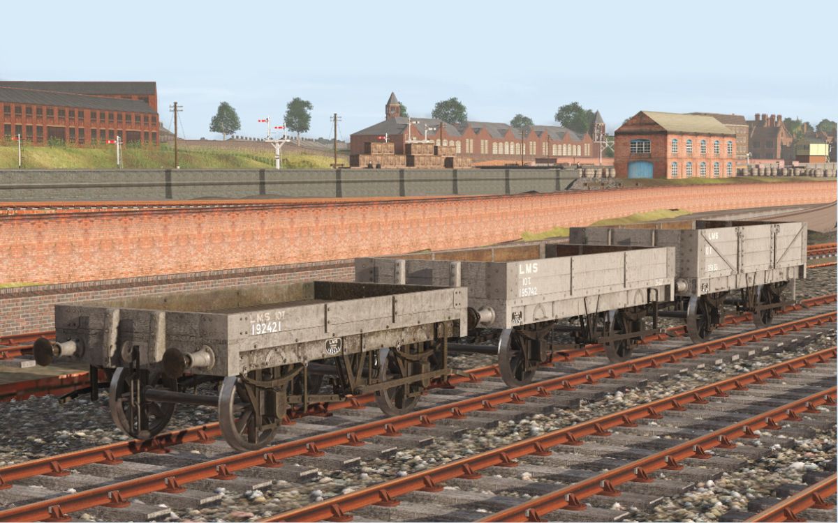 Trainz Railroad Simulator 2022: LMS/NSR Wagon Pack 1 official ...