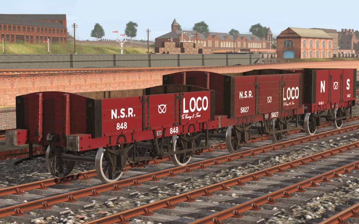 Trainz Railroad Simulator 2022: LMS/NSR Wagon Pack 1 official ...