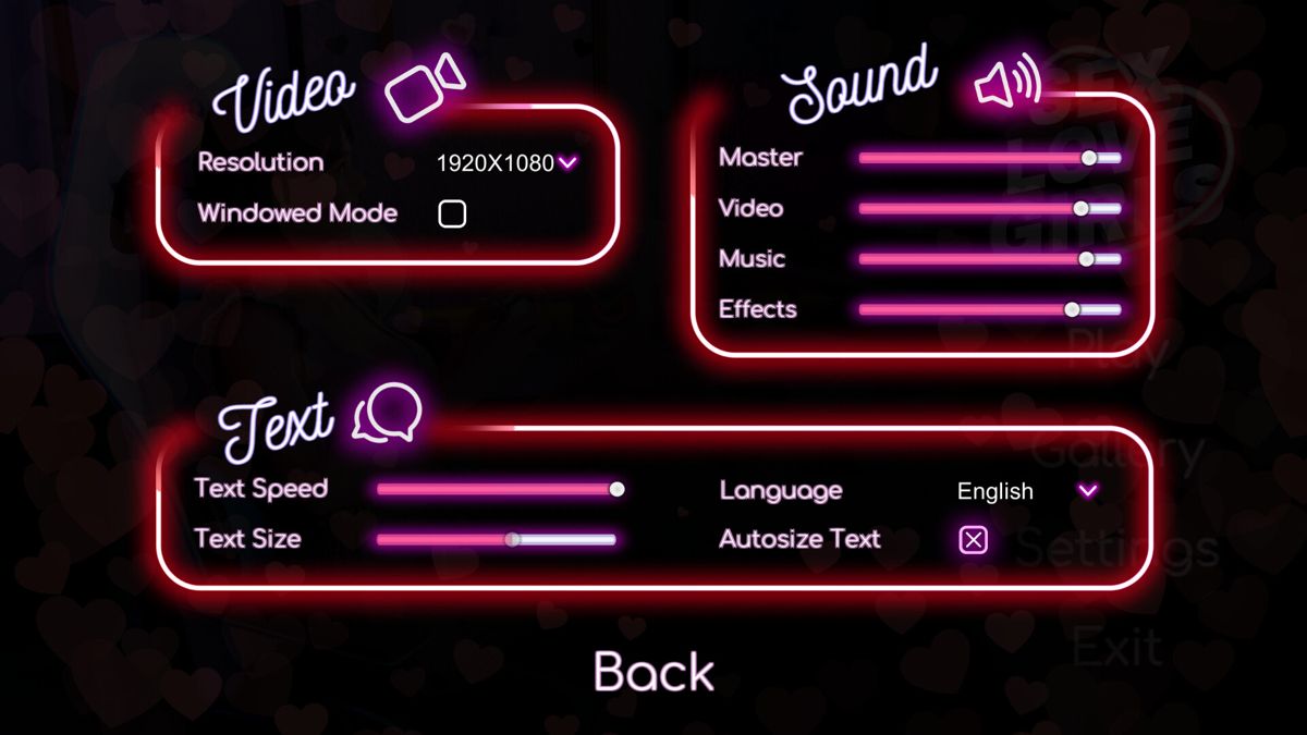 Sex Love And Girls Official Promotional Image Mobygames