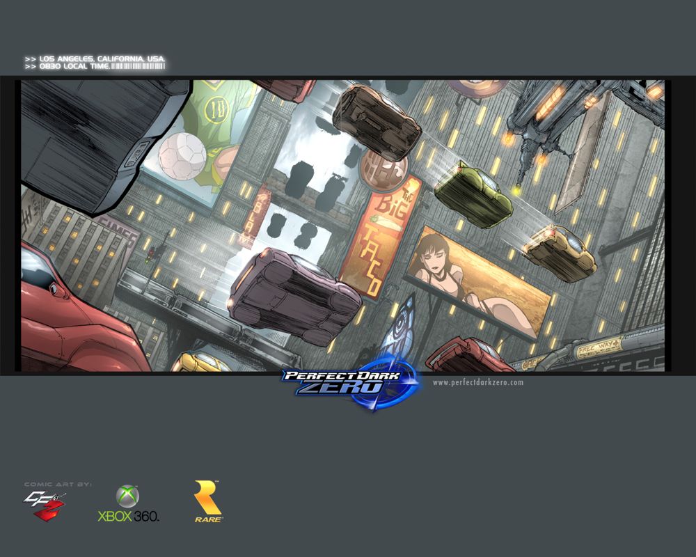 Perfect Dark Zero official promotional image - MobyGames