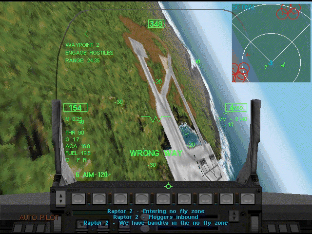 F-22 Raptor official promotional image - MobyGames